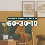 Guía de color para interiores: La regla 60-30-10 - Dyrlo